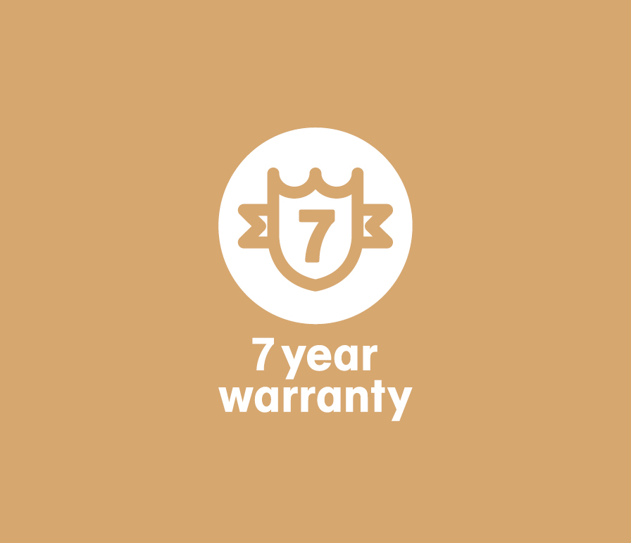 Warranty extending to 7 years | NaughtOne